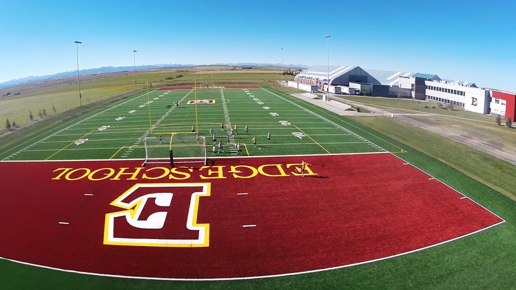 Athletic Turf Field - Edge School